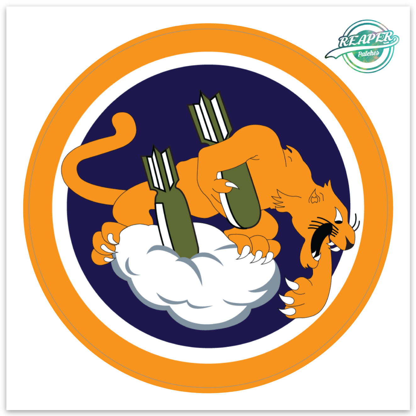 489th Attack Squadron Friday Patch - Zap