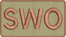 SWO- Duty Identifier Patch